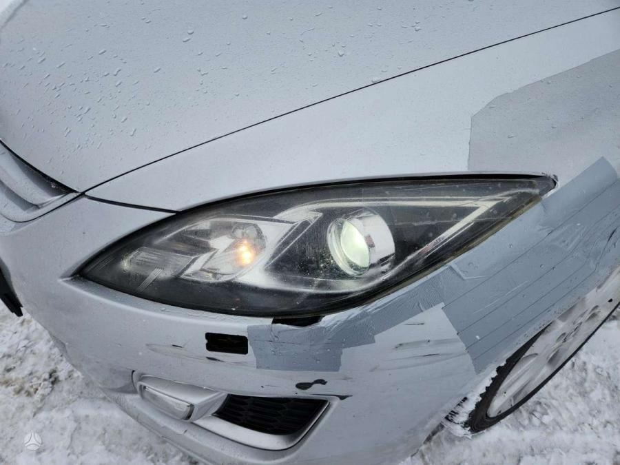 Grey Mazda 6 2009 in Kaunas, with an engine capacity of 2.49 L and mileage of 326 thousand km for 1900 €, photo 10 on AUTOMOTO.COM.LV