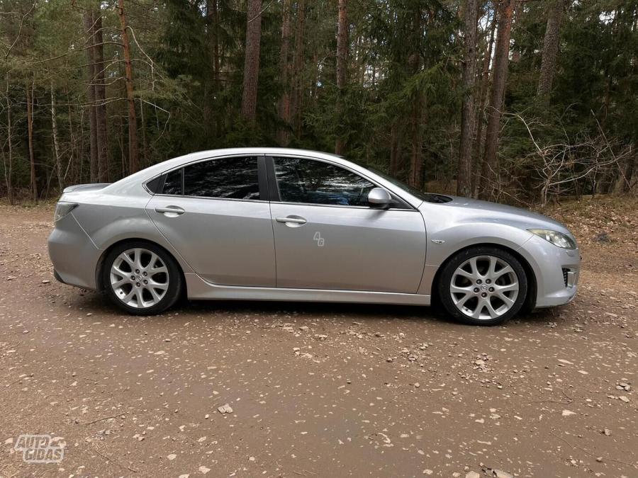Grey Mazda 6 2009 in Klaipeda, with an engine capacity of 2.50 L and mileage of 327 thousand km for 2100 €, photo 4 on AUTOMOTO.COM.LV