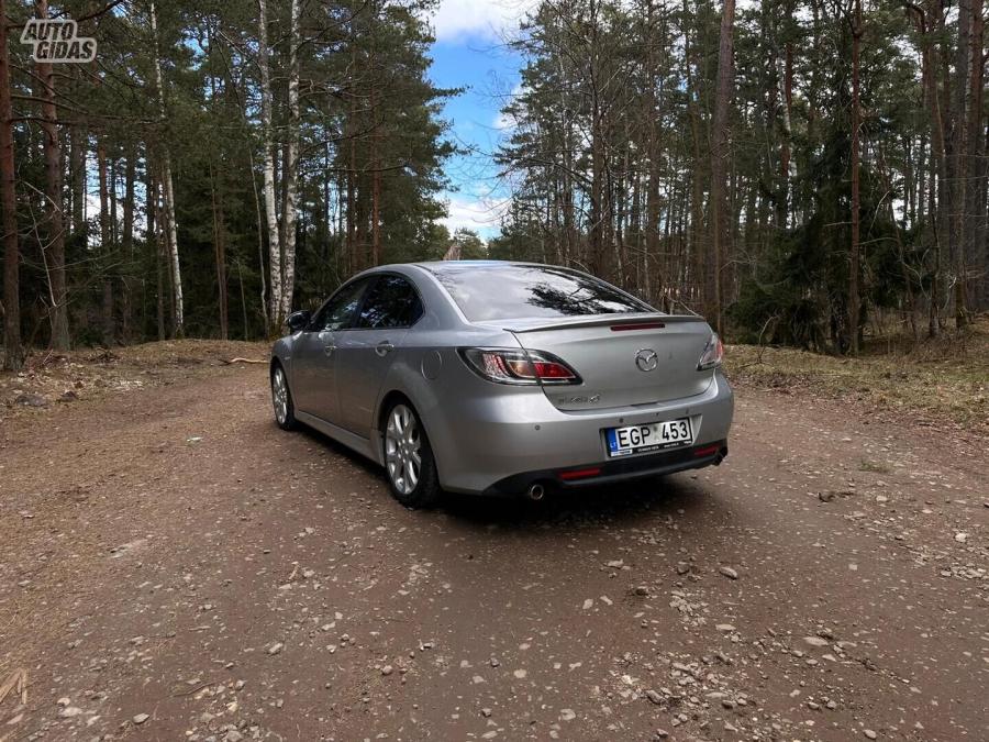 Grey Mazda 6 2009 in Klaipeda, with an engine capacity of 2.50 L and mileage of 327 thousand km for 2100 €, photo 7 on AUTOMOTO.COM.LV