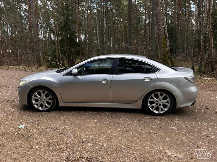 Grey Mazda 6 2009 in Klaipeda, with an engine capacity of 2.50 L and mileage of 327 thousand km for 2100 €, photo 8 on AUTOMOTO.COM.LV