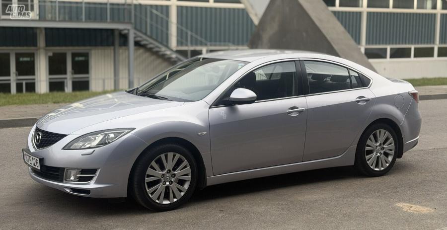 Pelēks Mazda 6 2009 Viļņa, ar dzinēja tilpumu 2.00 L un nobraukumu 190 tūkst. km par 2450 €, foto 9 vietnē AUTOMOTO.COM.LV