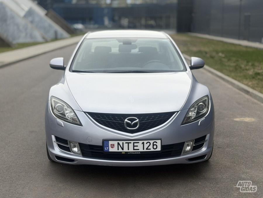 Pelēks Mazda 6 2009 Viļņa, ar dzinēja tilpumu 2.00 L un nobraukumu 190 tūkst. km par 2450 €, foto 11 vietnē AUTOMOTO.COM.LV