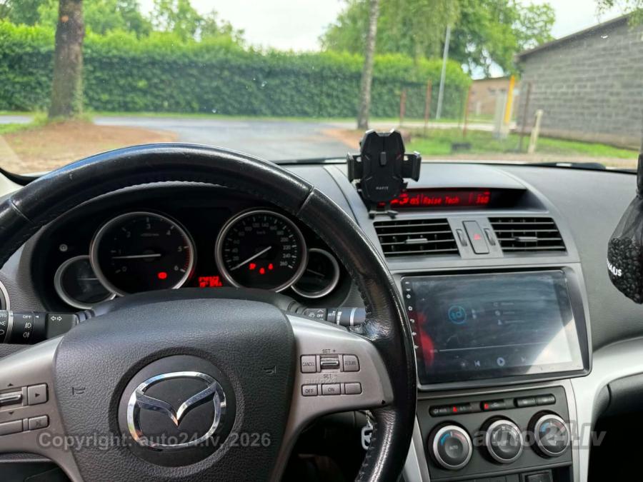 Grey Mazda 6 2009 in Valga, with an engine capacity of 2.00 L and mileage of 0 thousand km for 2600 €, photo 8 on AUTOMOTO.COM.LV