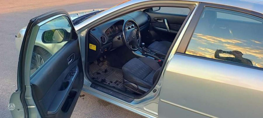 Grey Mazda 6 2009 in Vilnius, with an engine capacity of 2.30 L and mileage of 200 thousand km for 1000 €, photo 6 on AUTOMOTO.COM.LV