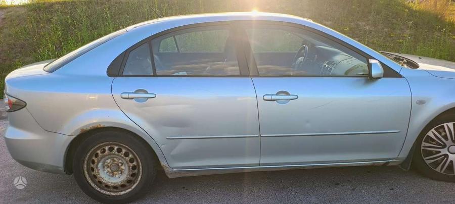 Grey Mazda 6 2009 in Vilnius, with an engine capacity of 2.30 L and mileage of 200 thousand km for 1000 €, photo 13 on AUTOMOTO.COM.LV