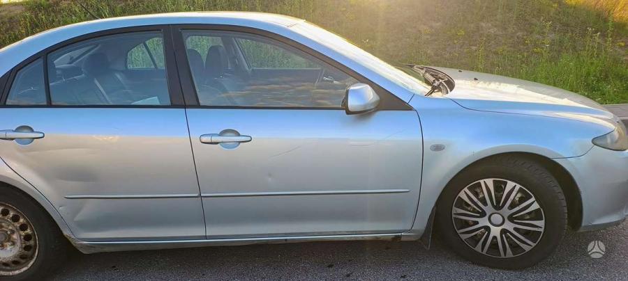 Grey Mazda 6 2009 in Vilnius, with an engine capacity of 2.30 L and mileage of 200 thousand km for 1000 €, photo 14 on AUTOMOTO.COM.LV