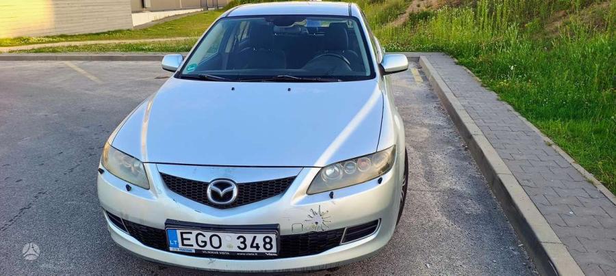 Grey Mazda 6 2009 in Vilnius, with an engine capacity of 2.30 L and mileage of 200 thousand km for 1000 €, photo 17 on AUTOMOTO.COM.LV