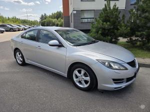 Grey Mazda 6 2009 in Vilnius, with an engine capacity of 1.80 L and mileage of 202 thousand km for 1000 €, photo 6 on AUTOMOTO.COM.LV