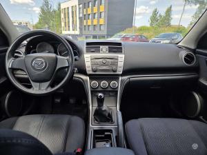 Grey Mazda 6 2009 in Vilnius, with an engine capacity of 1.80 L and mileage of 202 thousand km for 1000 €, photo 10 on AUTOMOTO.COM.LV