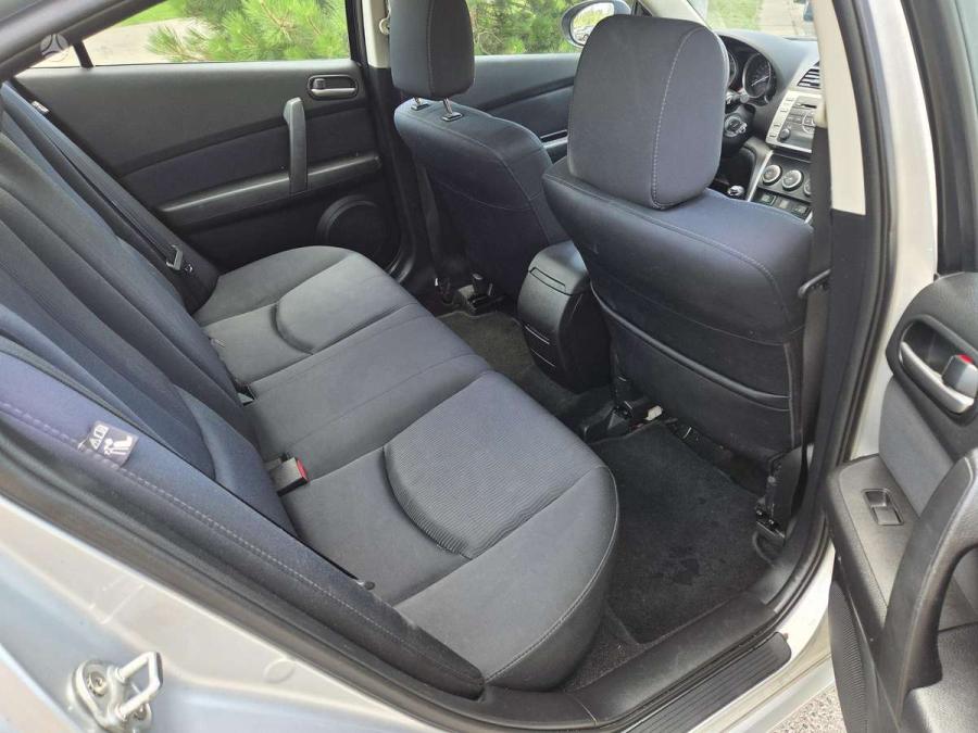 Grey Mazda 6 2009 in Vilnius, with an engine capacity of 1.80 L and mileage of 202 thousand km for 1000 €, photo 15 on AUTOMOTO.COM.LV