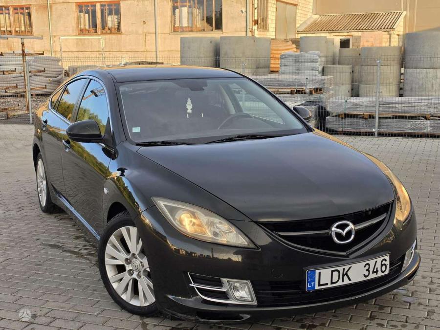 Grey Mazda 6 2009 in Silute, with an engine capacity of 2.00 L and mileage of 266 thousand km for 2300 €, photo 11 on AUTOMOTO.COM.LV
