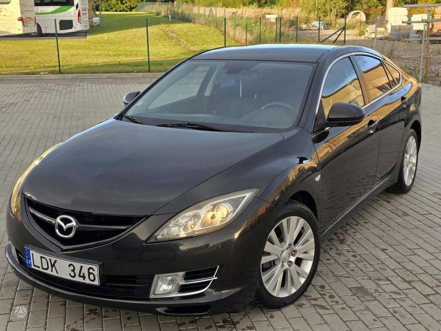 Grey Mazda 6 2009 in Silute, with an engine capacity of 2.00 L and mileage of 266 thousand km for 2300 €, photo 13 on AUTOMOTO.COM.LV