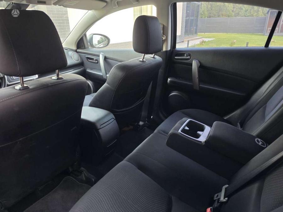 Grey Mazda 6 2009 in Silute, with an engine capacity of 2.00 L and mileage of 266 thousand km for 2300 €, photo 17 on AUTOMOTO.COM.LV