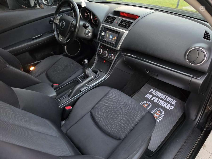 Grey Mazda 6 2009 in Silute, with an engine capacity of 2.00 L and mileage of 266 thousand km for 2300 €, photo 20 on AUTOMOTO.COM.LV
