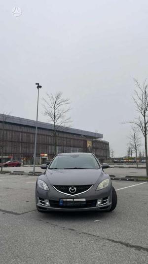 Pelēks Mazda 6 2010 Klaipėda, ar dzinēja tilpumu 2.18 L un nobraukumu 220 tūkst. km par 2700 €, foto  vietnē AUTOMOTO.COM.LV