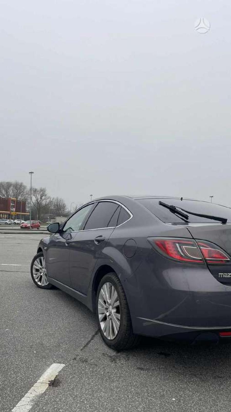 Grey Mazda 6 2010 in Klaipeda, with an engine capacity of 2.18 L and mileage of 220 thousand km for 2700 €, photo 8 on AUTOMOTO.COM.LV