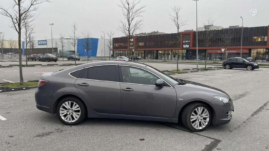 Grey Mazda 6 2010 in Klaipeda, with an engine capacity of 2.18 L and mileage of 220 thousand km for 2700 €, photo 9 on AUTOMOTO.COM.LV