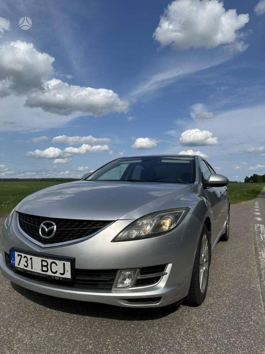 Pelēks Mazda 6 2010 Panevēža, ar dzinēja tilpumu 2.00 L un nobraukumu 250 tūkst. km par 1699 €, foto 1 vietnē AUTOMOTO.COM.LV