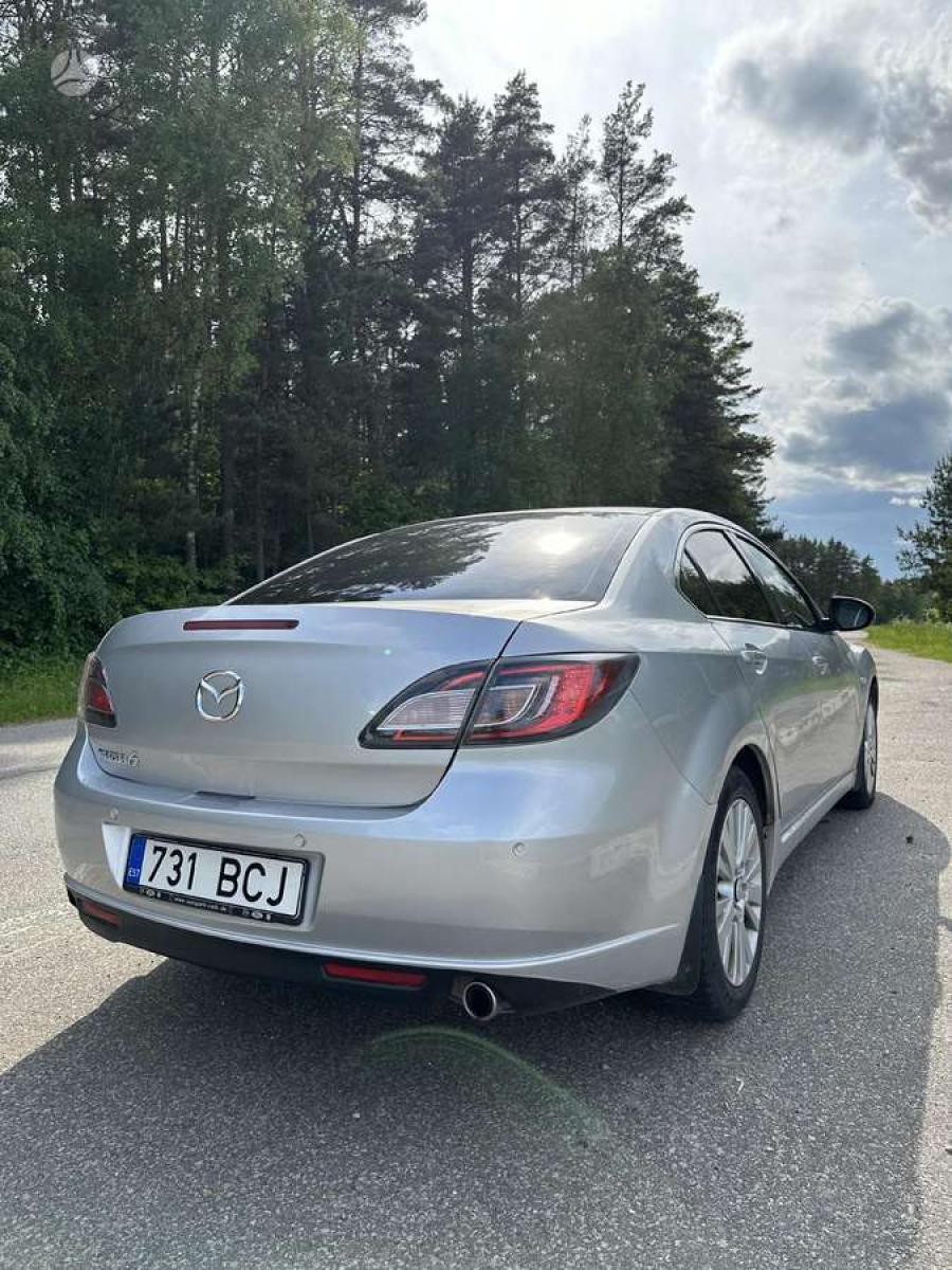 Pelēks Mazda 6 2010 Panevēža, ar dzinēja tilpumu 2.00 L un nobraukumu 250 tūkst. km par 1699 €, foto 6 vietnē AUTOMOTO.COM.LV