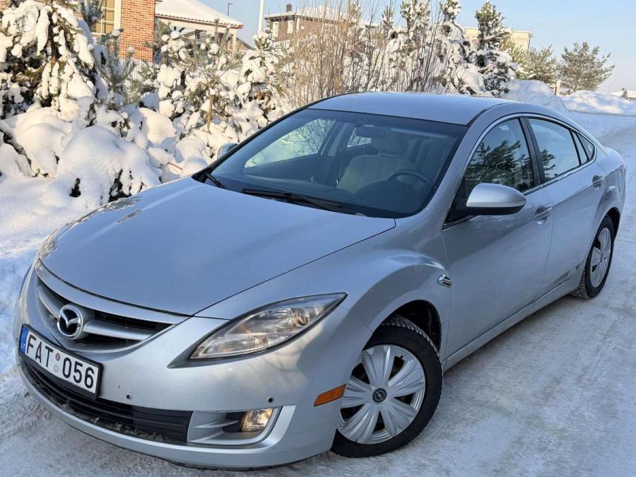 Pelēks Mazda 6 2010 Viļņa, ar dzinēja tilpumu 2.50 L un nobraukumu 157 tūkst. km par 2700 €, foto 1 vietnē AUTOMOTO.COM.LV