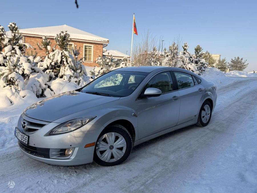 Pelēks Mazda 6 2010 Viļņa, ar dzinēja tilpumu 2.50 L un nobraukumu 157 tūkst. km par 2700 €, foto 4 vietnē AUTOMOTO.COM.LV