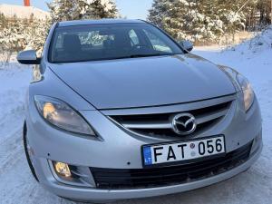 Pelēks Mazda 6 2010 Viļņa, ar dzinēja tilpumu 2.50 L un nobraukumu 157 tūkst. km par 2700 €, foto 5 vietnē AUTOMOTO.COM.LV