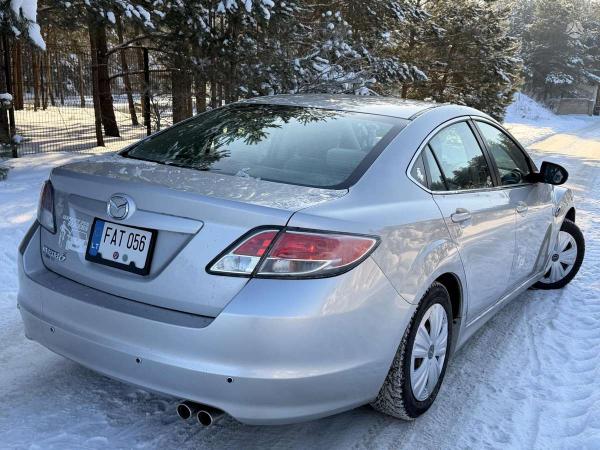 Grey Mazda 6 2010 in Vilnius, with an engine capacity of 2.50 L and mileage of 157 thousand km for 2700 €, photo 6 on AUTOMOTO.COM.LV