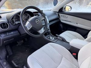 Pelēks Mazda 6 2010 Viļņa, ar dzinēja tilpumu 2.50 L un nobraukumu 157 tūkst. km par 2700 €, foto 14 vietnē AUTOMOTO.COM.LV