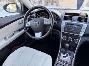 Pelēks Mazda 6 2010 Viļņa, ar dzinēja tilpumu 2.50 L un nobraukumu 157 tūkst. km par 2700 €, foto 17 vietnē AUTOMOTO.COM.LV