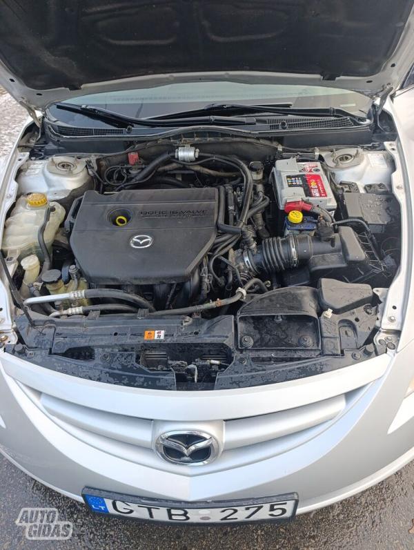 Pelēks Mazda 6 2010 Šauļi, ar dzinēja tilpumu 2.50 L un nobraukumu 153 tūkst. km par 3000 €, foto 6 vietnē AUTOMOTO.COM.LV