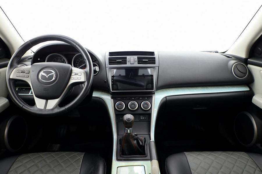 Grey Mazda 6 2010 in Tallinn, with an engine capacity of 2.00 L and mileage of 182 thousand km for 1999 €, photo 13 on AUTOMOTO.COM.LV