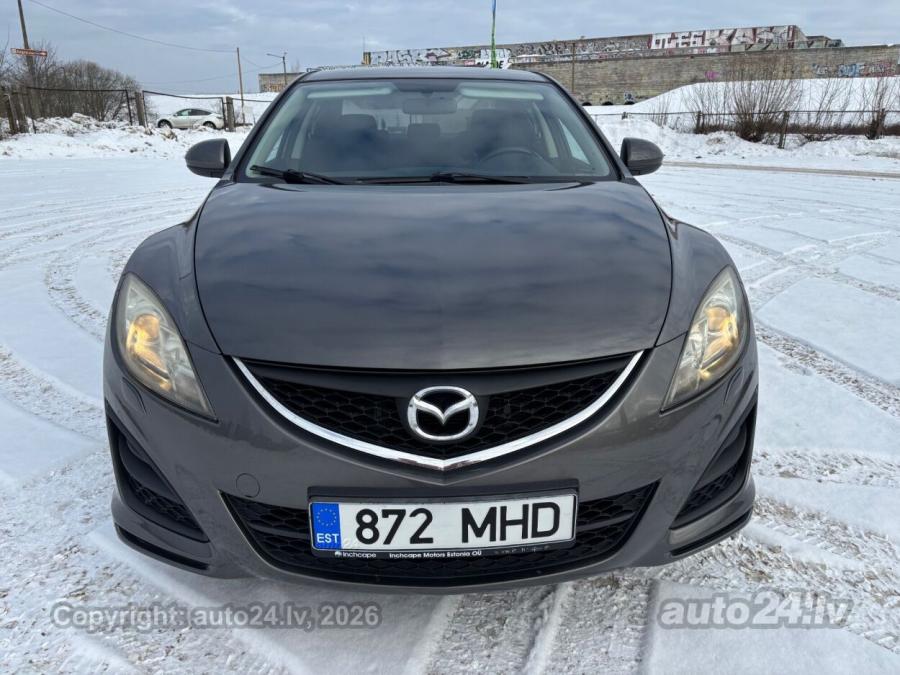 Grey Mazda 6 2011 in Tallinn, with an engine capacity of 1.80 L and mileage of 142 thousand km for 4790 €, photo 8 on AUTOMOTO.COM.LV