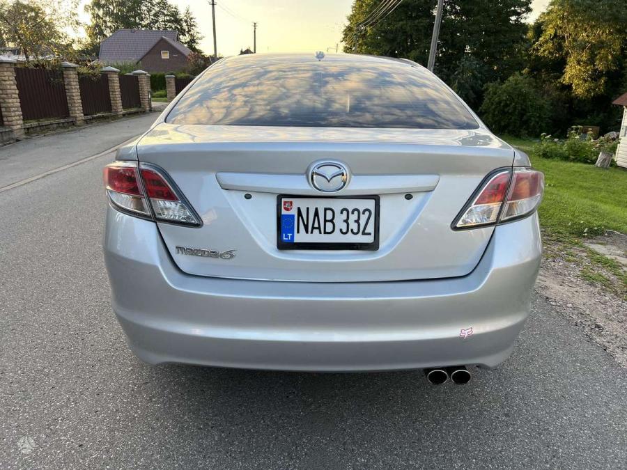 Grey Mazda 6 2011 in Birstonas, with an engine capacity of 2.50 L and mileage of 195 thousand km for 2850 €, photo 5 on AUTOMOTO.COM.LV