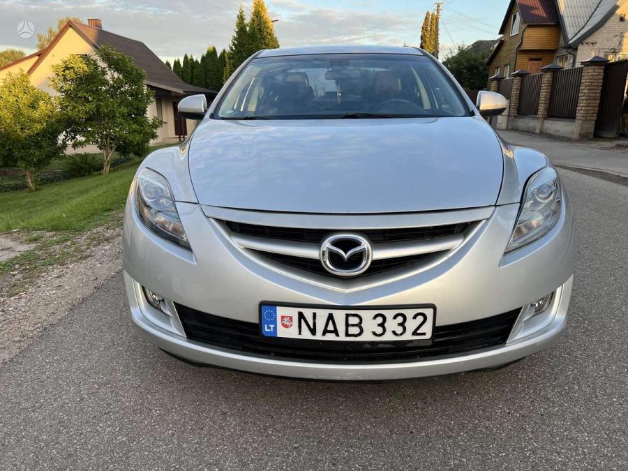 Grey Mazda 6 2011 in Birstonas, with an engine capacity of 2.50 L and mileage of 195 thousand km for 2850 €, photo 9 on AUTOMOTO.COM.LV