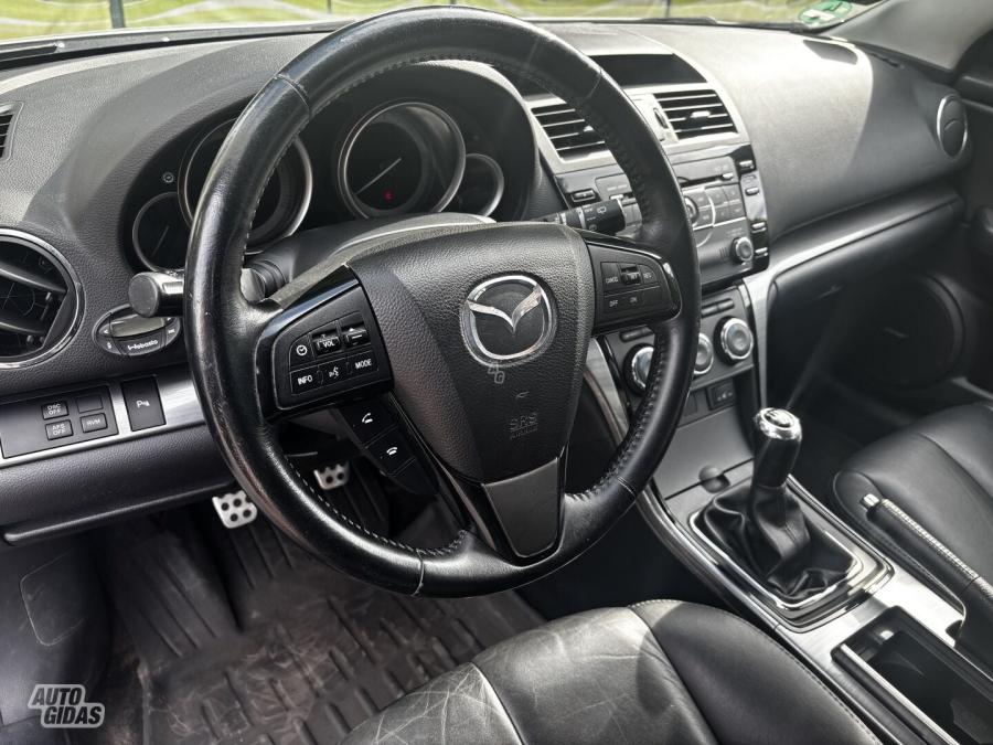 Grey Mazda 6 2012 in Kaunas, with an engine capacity of 2.20 L and mileage of 349 thousand km for 2999 €, photo 10 on AUTOMOTO.COM.LV