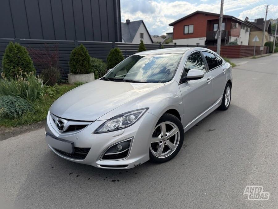 Grey Mazda 6 2012 in Kaunas, with an engine capacity of 2.20 L and mileage of 333 thousand km for 3300 €, photo 1 on AUTOMOTO.COM.LV