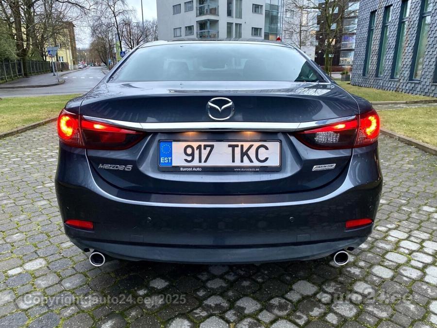 Grey Mazda 6 2013 in Tallinn, with an engine capacity of 2.00 L and mileage of 104 thousand km for 9999 €, photo 8 on AUTOMOTO.COM.LV