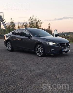 Pelēks Mazda 6 2013 Bauska, ar dzinēja tilpumu 2.20 L un nobraukumu 308 tūkst. km par 5200 €, foto  vietnē AUTOMOTO.COM.LV