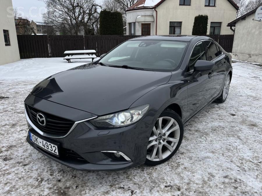 Grey Mazda 6 2013 in Riga, with an engine capacity of 2.20 L and mileage of 0 thousand km for 6990 €, photo 1 on AUTOMOTO.COM.LV