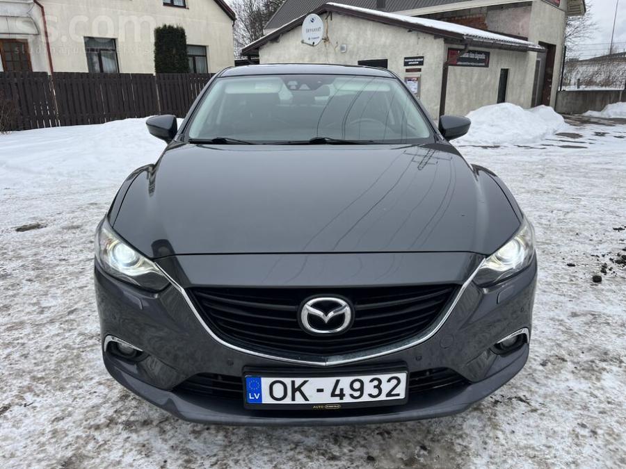 Grey Mazda 6 2013 in Riga, with an engine capacity of 2.20 L and mileage of 0 thousand km for 6990 €, photo 3 on AUTOMOTO.COM.LV