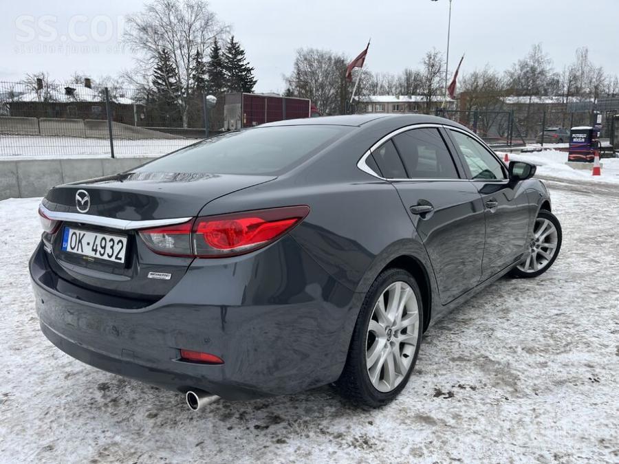 Grey Mazda 6 2013 in Riga, with an engine capacity of 2.20 L and mileage of 0 thousand km for 6990 €, photo 4 on AUTOMOTO.COM.LV