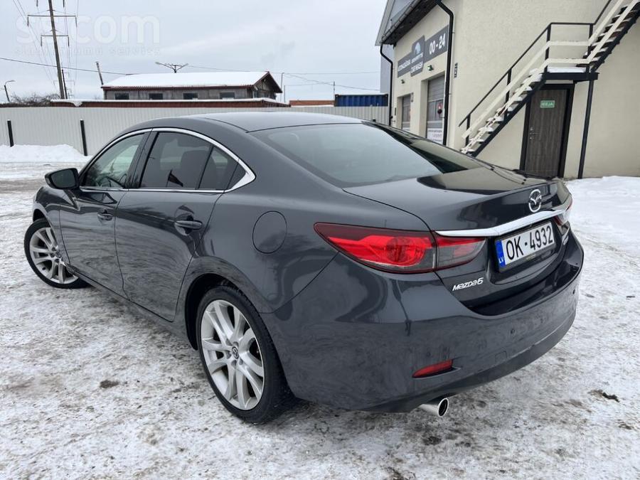 Grey Mazda 6 2013 in Riga, with an engine capacity of 2.20 L and mileage of 0 thousand km for 6990 €, photo 5 on AUTOMOTO.COM.LV