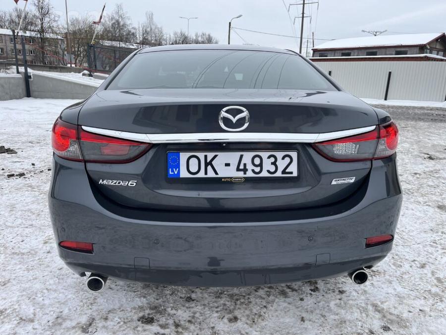Grey Mazda 6 2013 in Riga, with an engine capacity of 2.20 L and mileage of 0 thousand km for 6990 €, photo 6 on AUTOMOTO.COM.LV