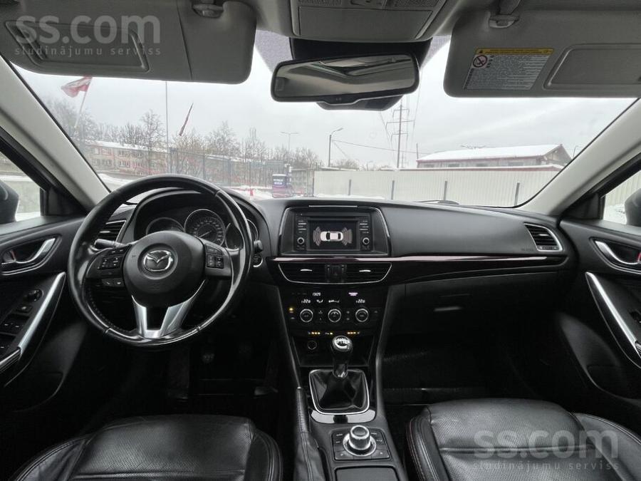 Grey Mazda 6 2013 in Riga, with an engine capacity of 2.20 L and mileage of 0 thousand km for 6990 €, photo 14 on AUTOMOTO.COM.LV