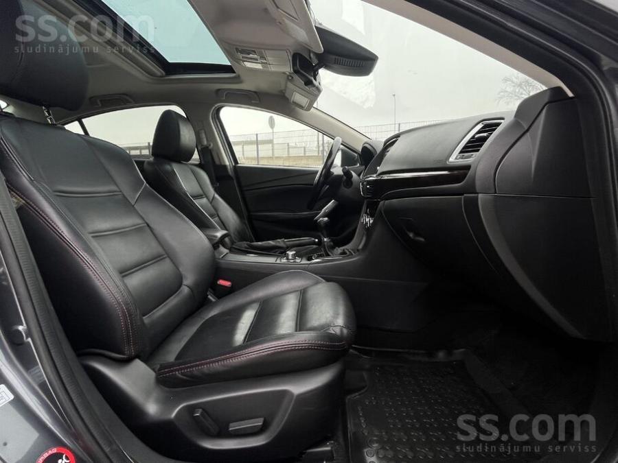 Grey Mazda 6 2013 in Riga, with an engine capacity of 2.20 L and mileage of 0 thousand km for 6990 €, photo 16 on AUTOMOTO.COM.LV