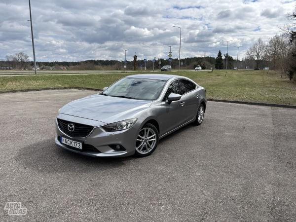 Pelēks Mazda 6 2013 Varėna, ar dzinēja tilpumu 2.20 L un nobraukumu 280 tūkst. km par 6500 €, foto 1 vietnē AUTOMOTO.COM.LV