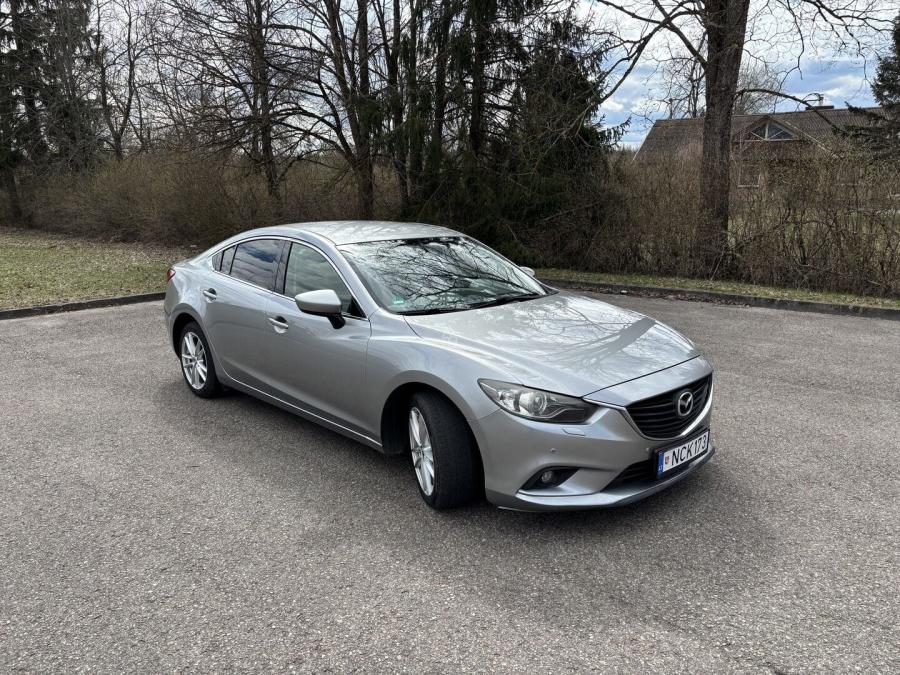 Pelēks Mazda 6 2013 Varėna, ar dzinēja tilpumu 2.20 L un nobraukumu 280 tūkst. km par 6500 €, foto 8 vietnē AUTOMOTO.COM.LV