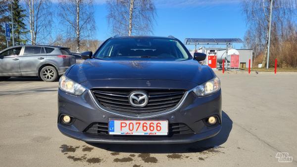 Grey Mazda 6 2013 in Siauliai, with an engine capacity of 2.20 L and mileage of 275 thousand km for 4777 €, photo 2 on AUTOMOTO.COM.LV