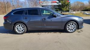 Pelēks Mazda 6 2013 Šauļi, ar dzinēja tilpumu 2.20 L un nobraukumu 275 tūkst. km par 4777 €, foto 6 vietnē AUTOMOTO.COM.LV