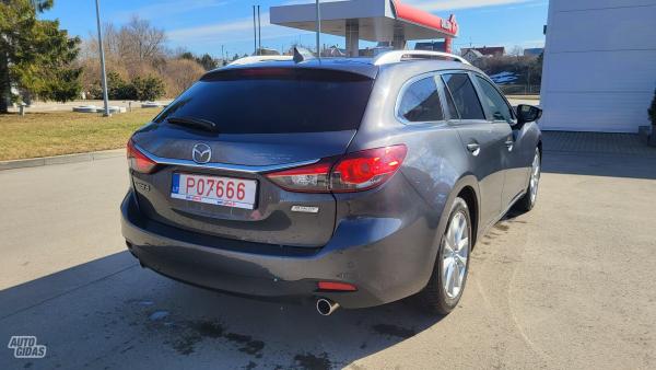Grey Mazda 6 2013 in Siauliai, with an engine capacity of 2.20 L and mileage of 275 thousand km for 4777 €, photo 8 on AUTOMOTO.COM.LV